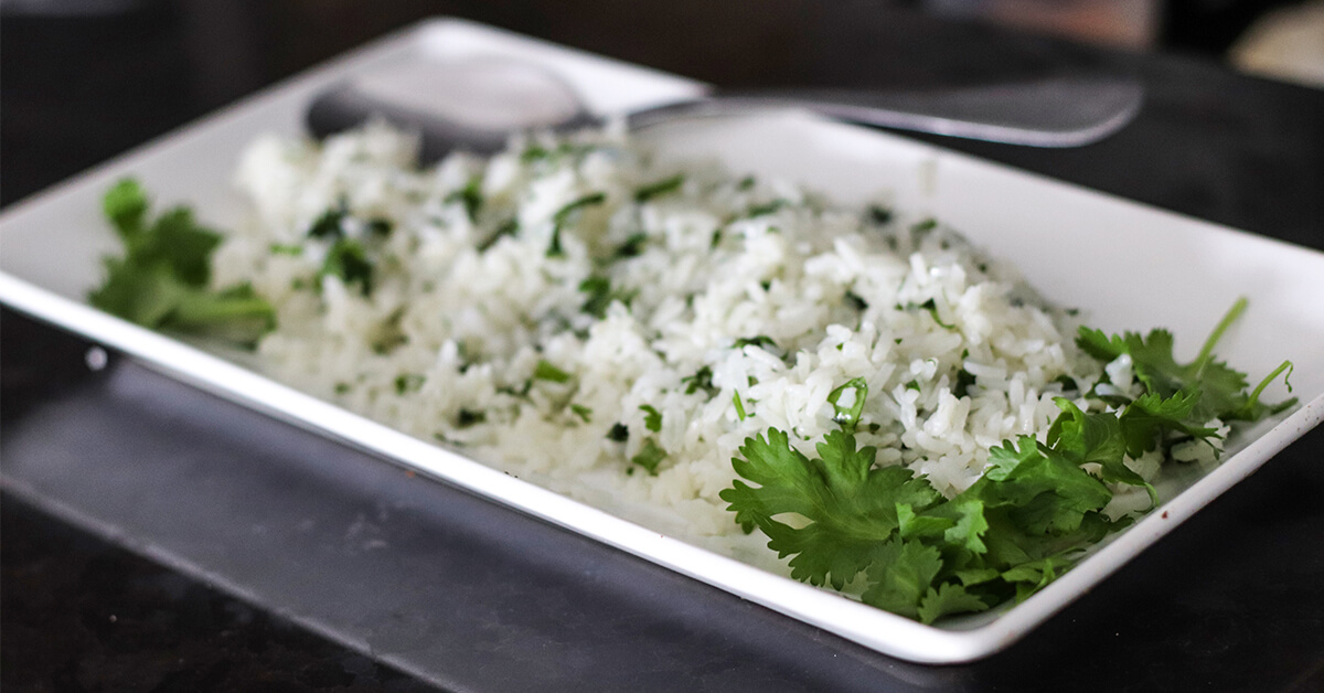 Cilantro Rice Recipe | BowFlex