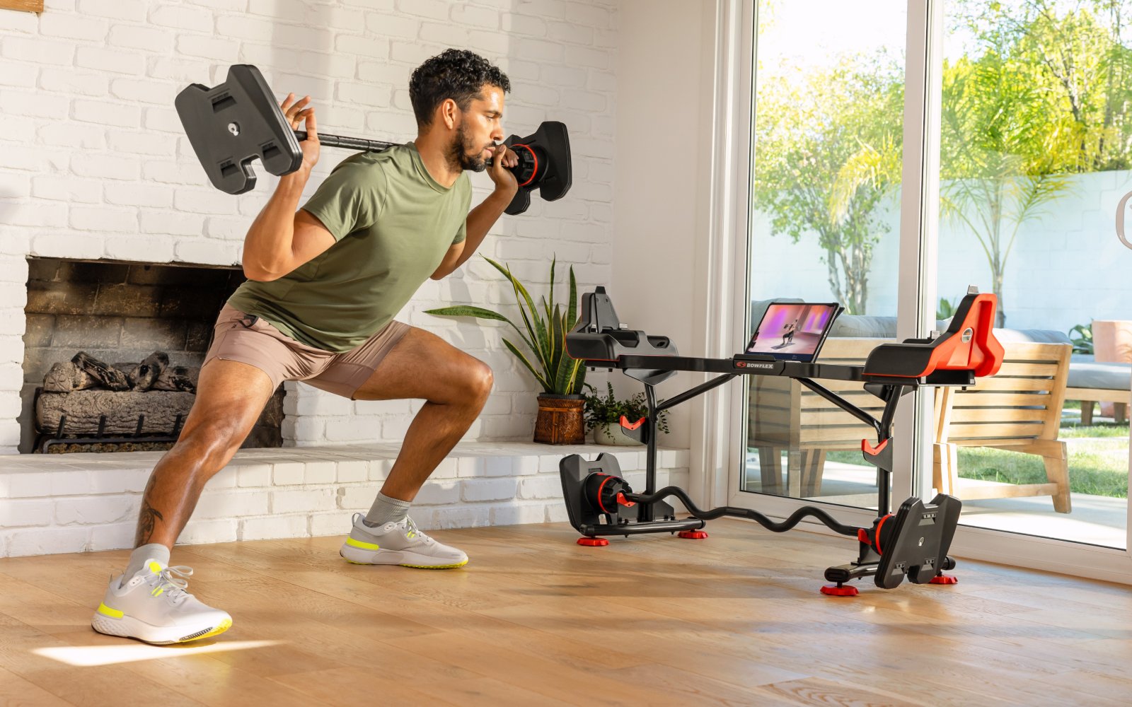 SelectTech 2080 Adjustable Barbell with Curl Bar | BowFlex