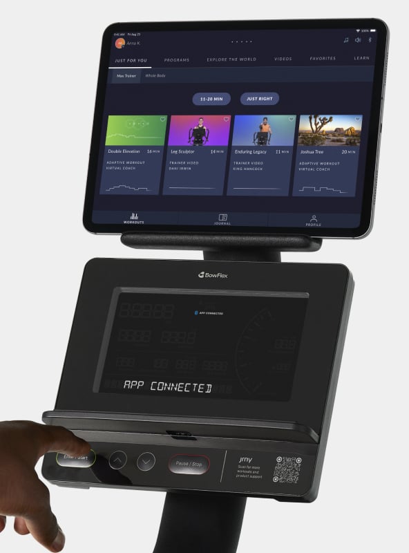 BowFlex Max Trainer SE - Quiet, low impact, total body, cardio workout ...