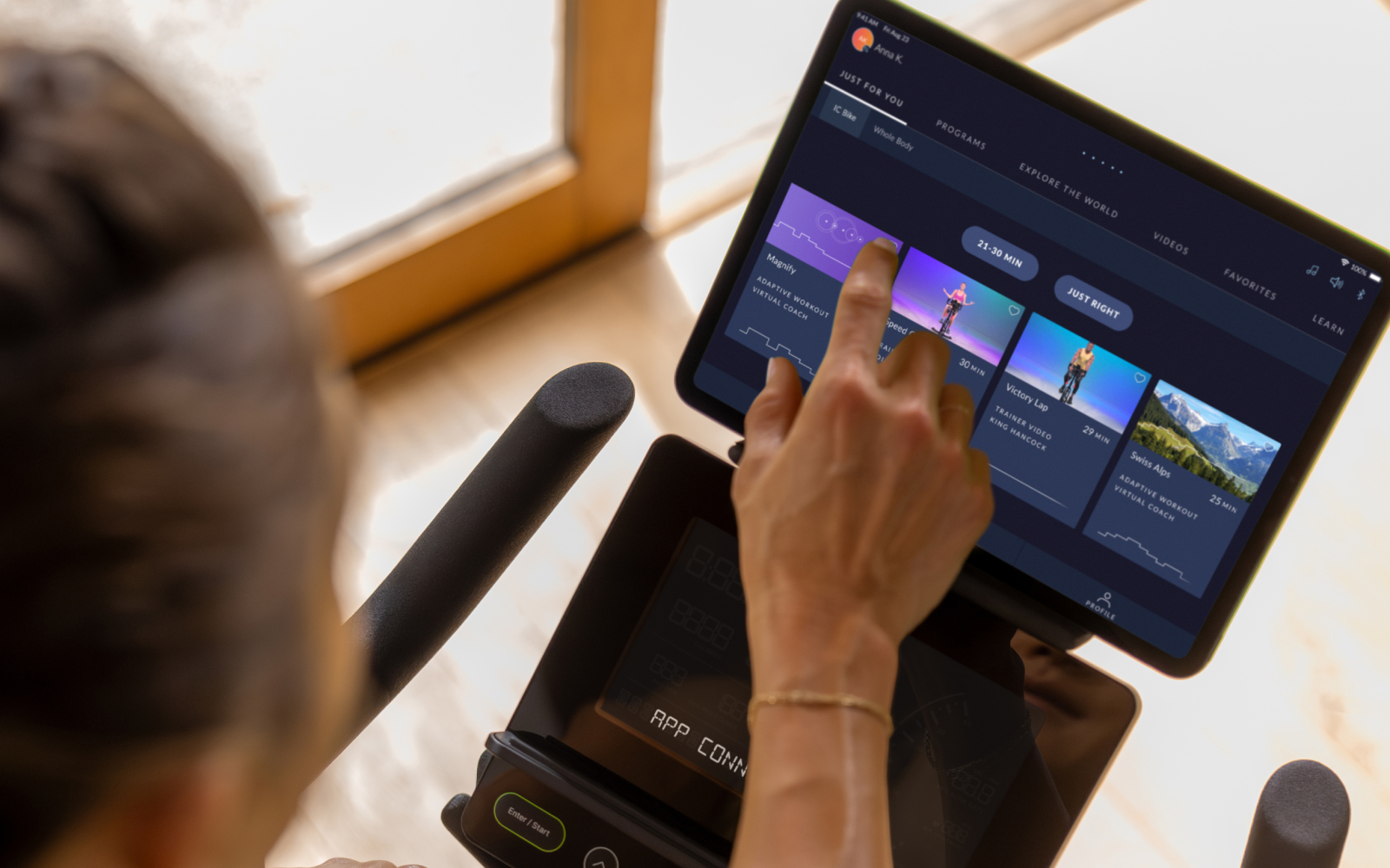 IC Bike SE - Works With Peloton® & Zwift® Apps | BowFlex