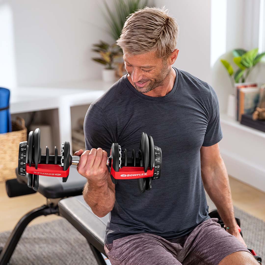 Low-Impact Cardio Workout Using Just One Dumbbell | BowFlex