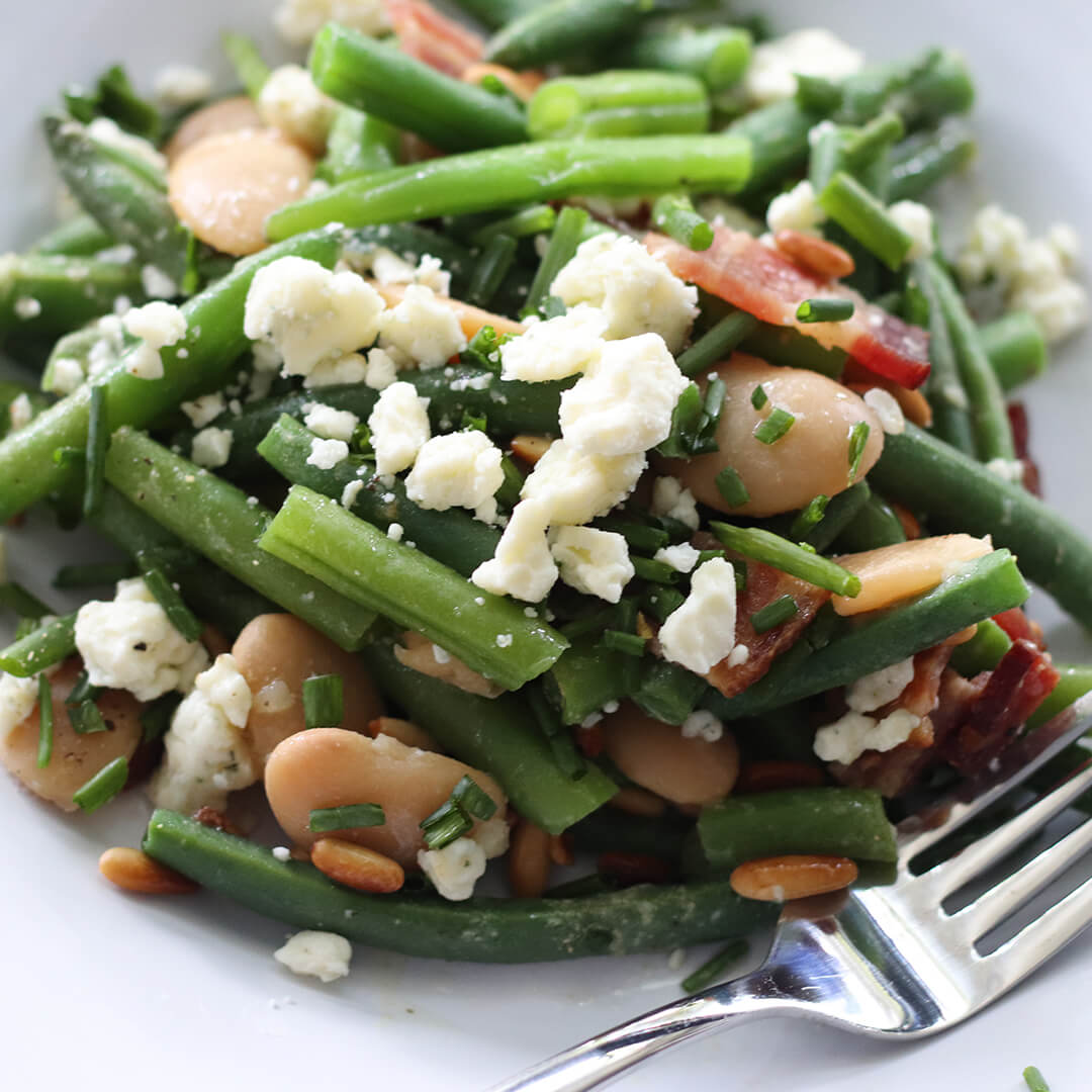 Blue and Green Bean Salad Recipe | BowFlex